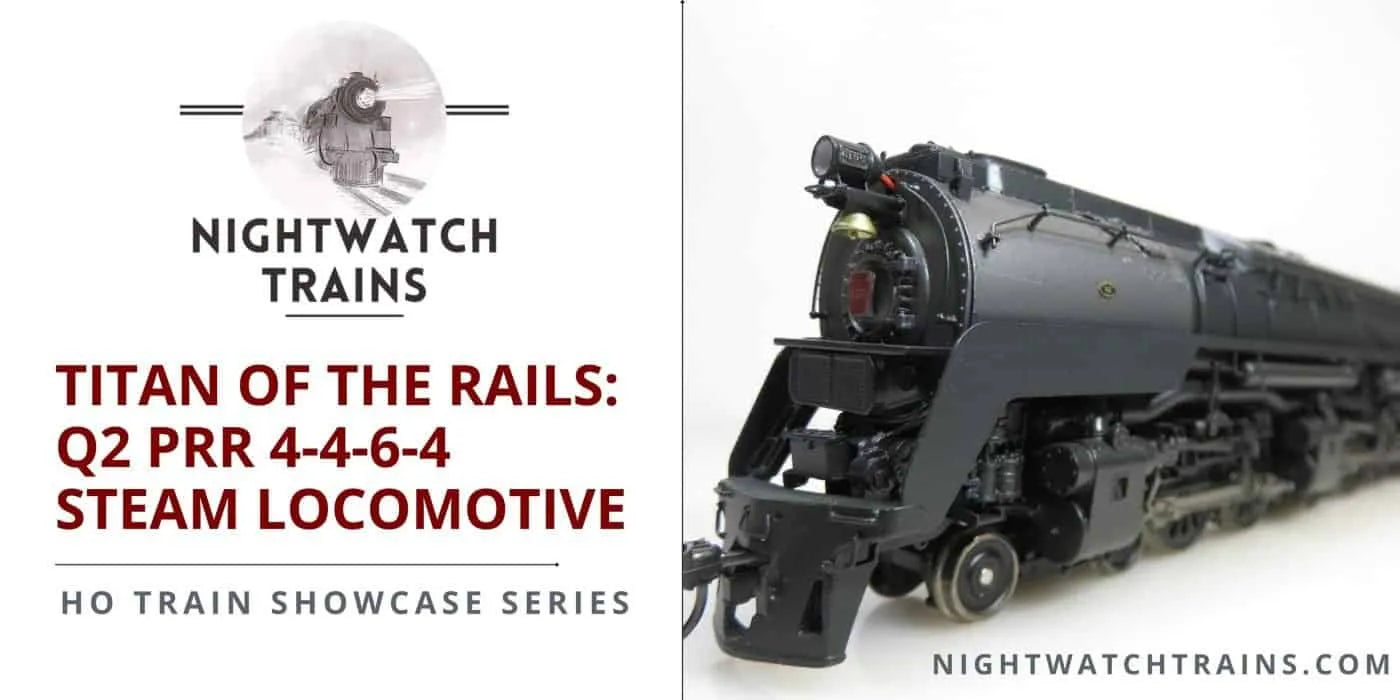 PRR Q2 Locomotive: Broadway Limited HO Scale 4-4-6-4 Steam Engine ...