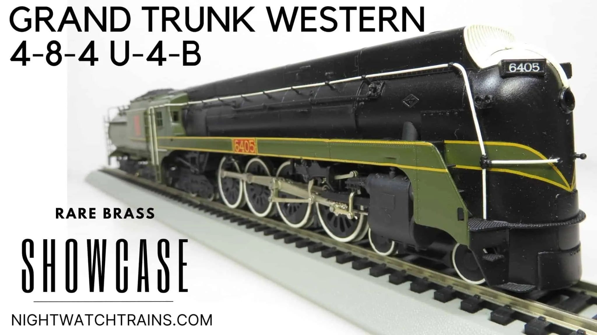 Van Hobbies Grand Trunk Western 4-8-4 HO Brass Locomotive Review ...
