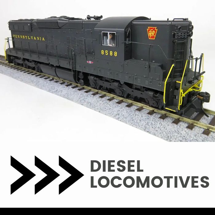 HO Diesel Locomotives - Atlas, Walthers, Broadway Limited Model Trains ...