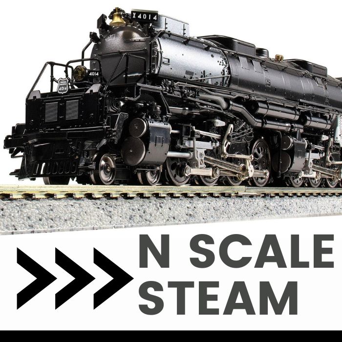 N Scale Steam Locomotives - Detailed Model Trains for Your Layout ...