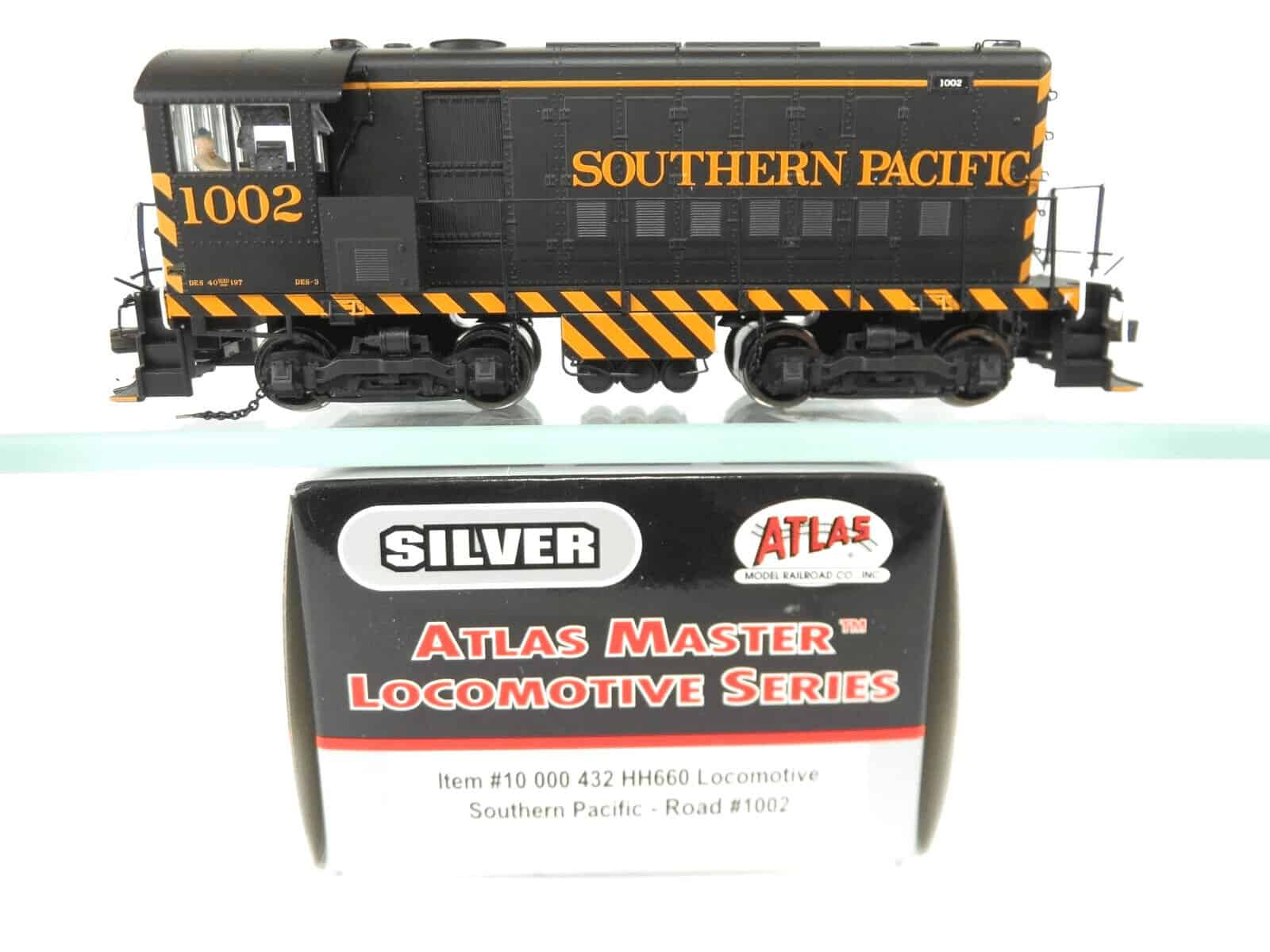 Atlas 10 000 432 HO Scale SP Southern Pacific Alco HH660 Diesel Locomo ...