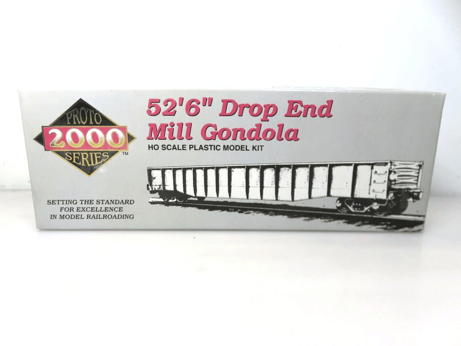 Proto 2000 HO Scale 52'6" Mill Gondola SLSF Frisco Railroad 61260 Kit ...