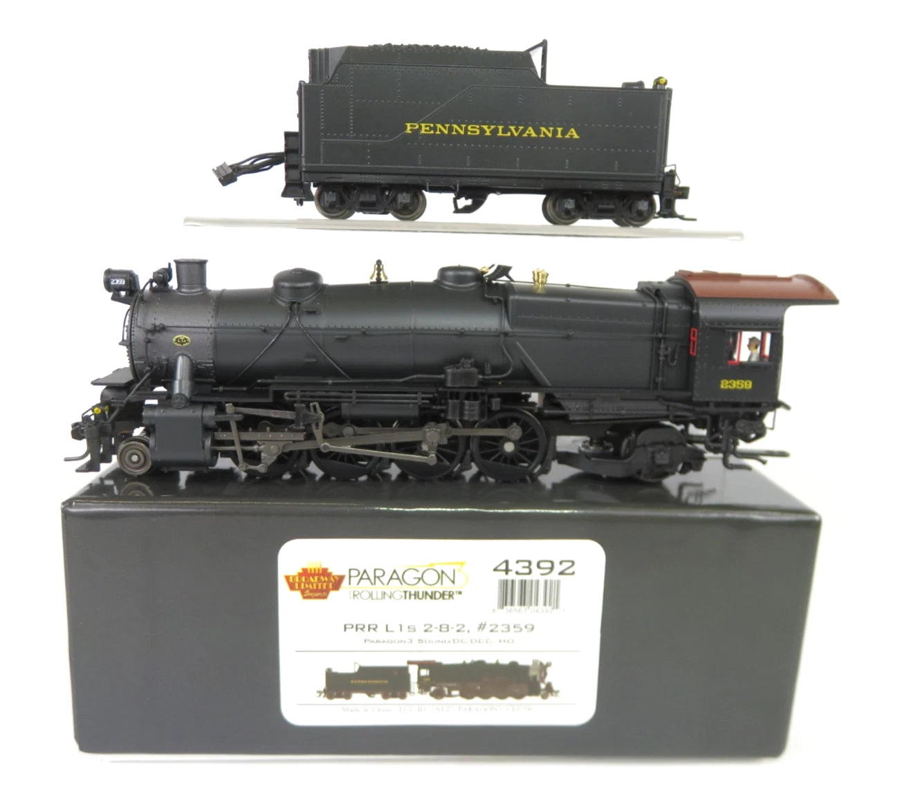 Broadway Limited BLI 4392 HO Pennsylvania L1s 2-8-2 Locomotive DCC/Sou ...