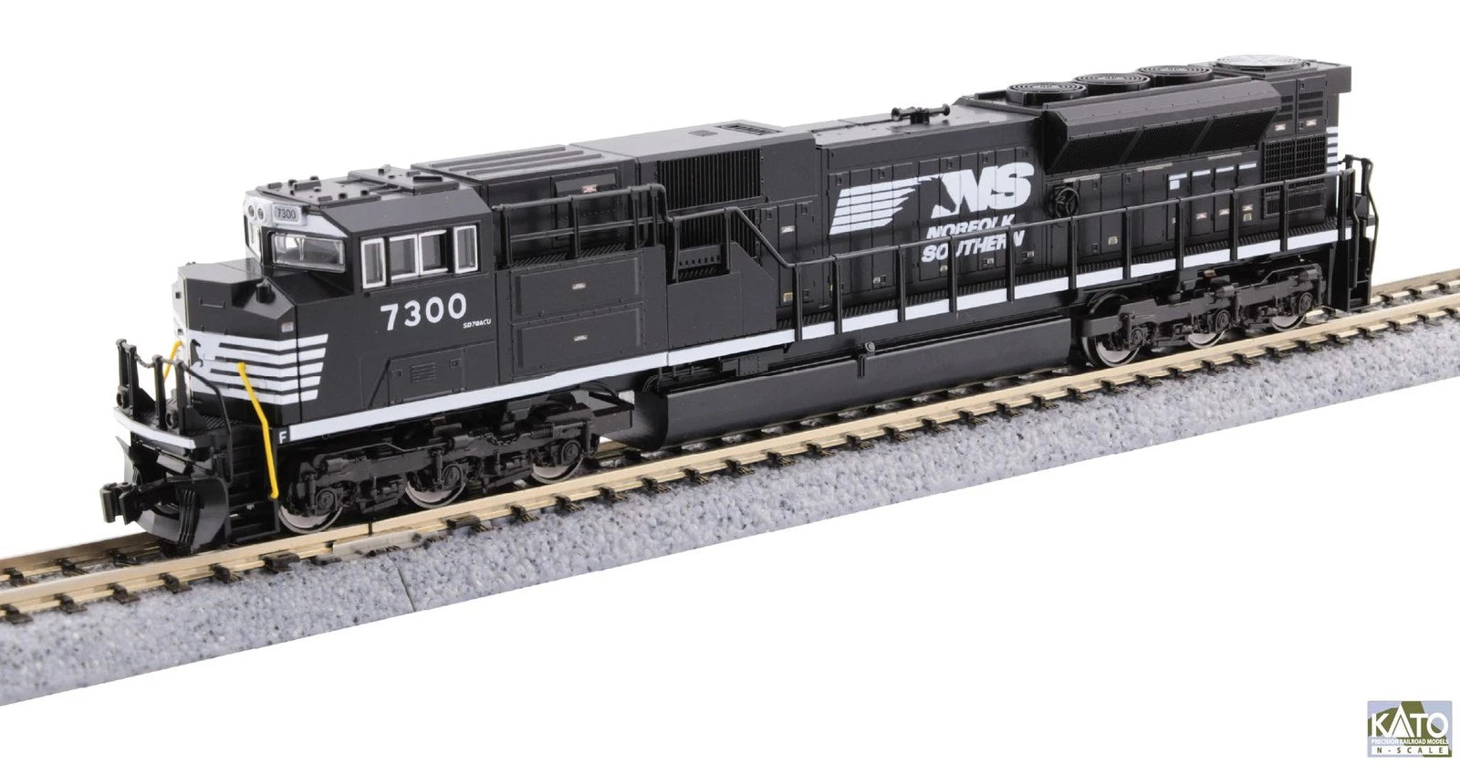 Kato 176-8560 N Scale NS Norfolk & Southern EMD SD70ACU Diesel Locomot ...