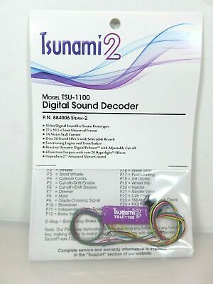 SoundTraxx 884006 TSU-1100 Tsunami 2 Sound Decoder Steam Locomotive Co ...