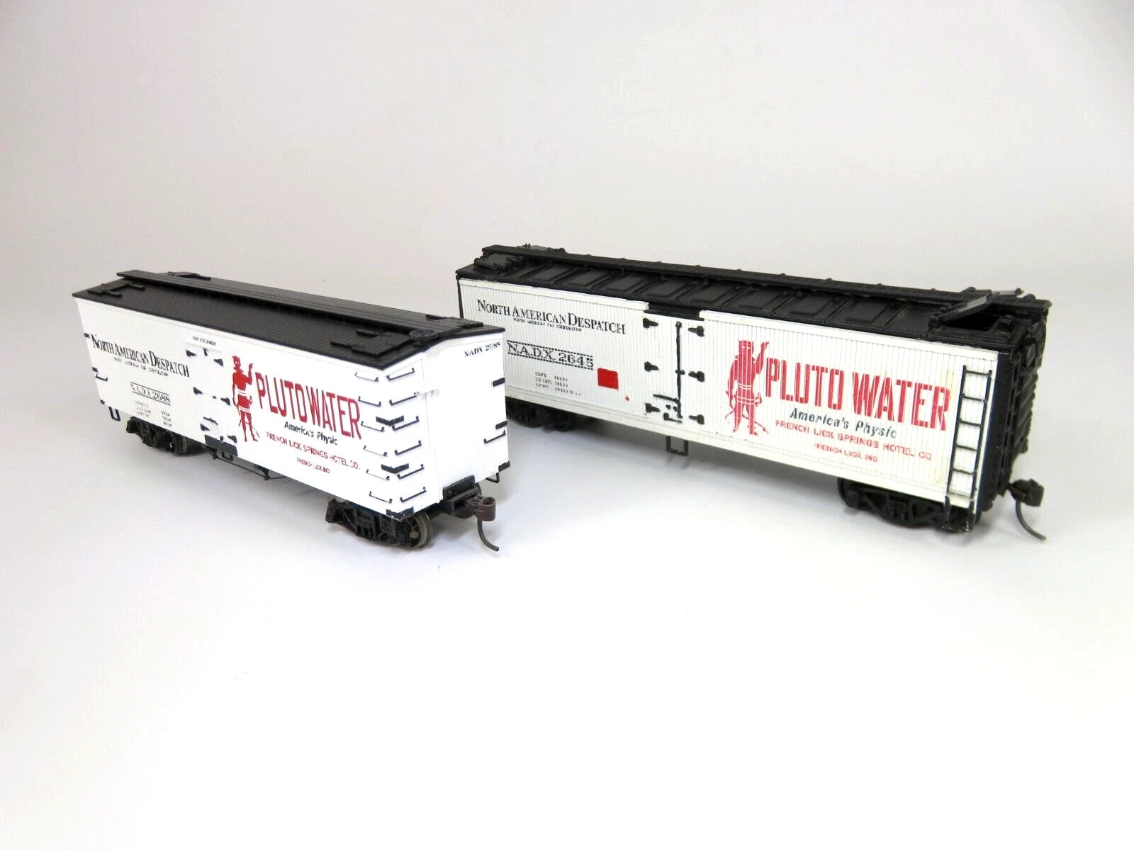 Athearn Atlas HO Scale (2) Pluto Water Wood Reefers NADX North America ...