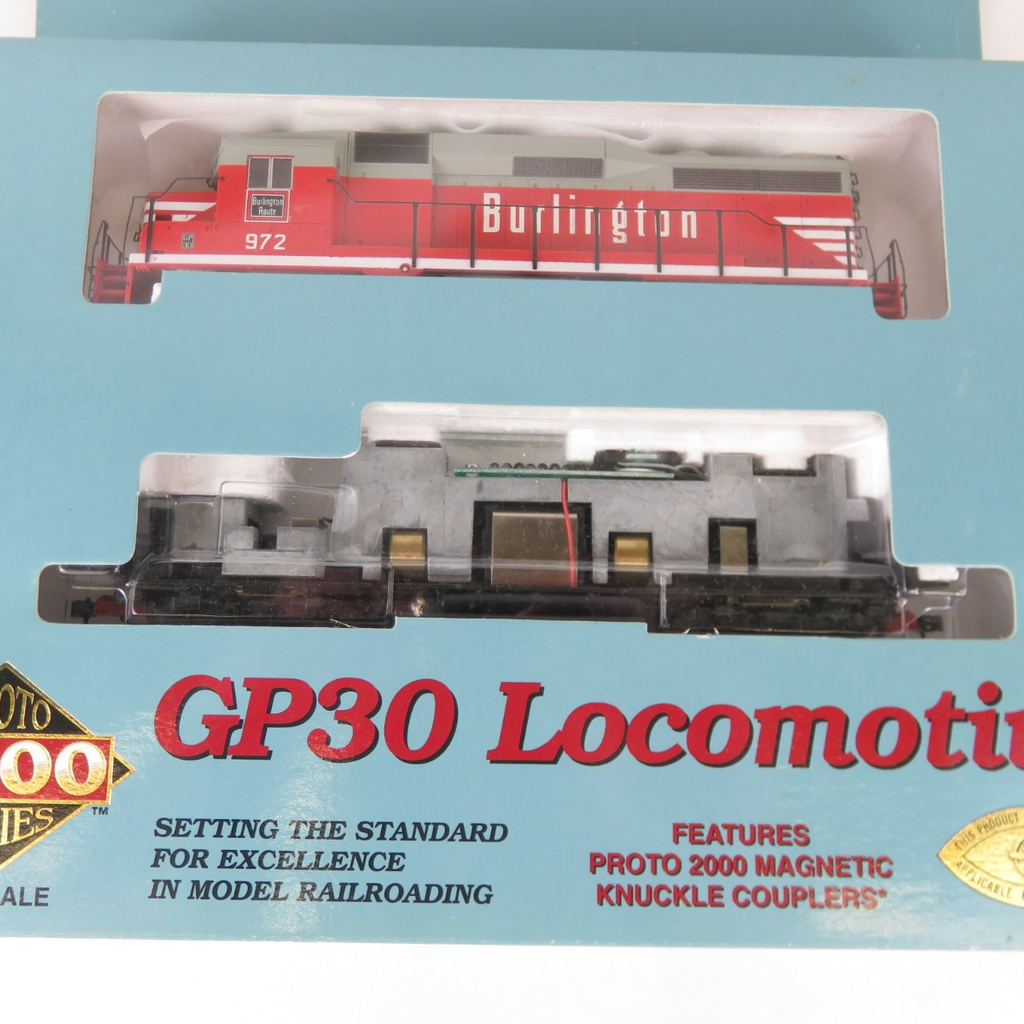 Proto 2000 23111 HO Scale CB&Q Burlington EMD GP30 Diesel Locomotive N ...