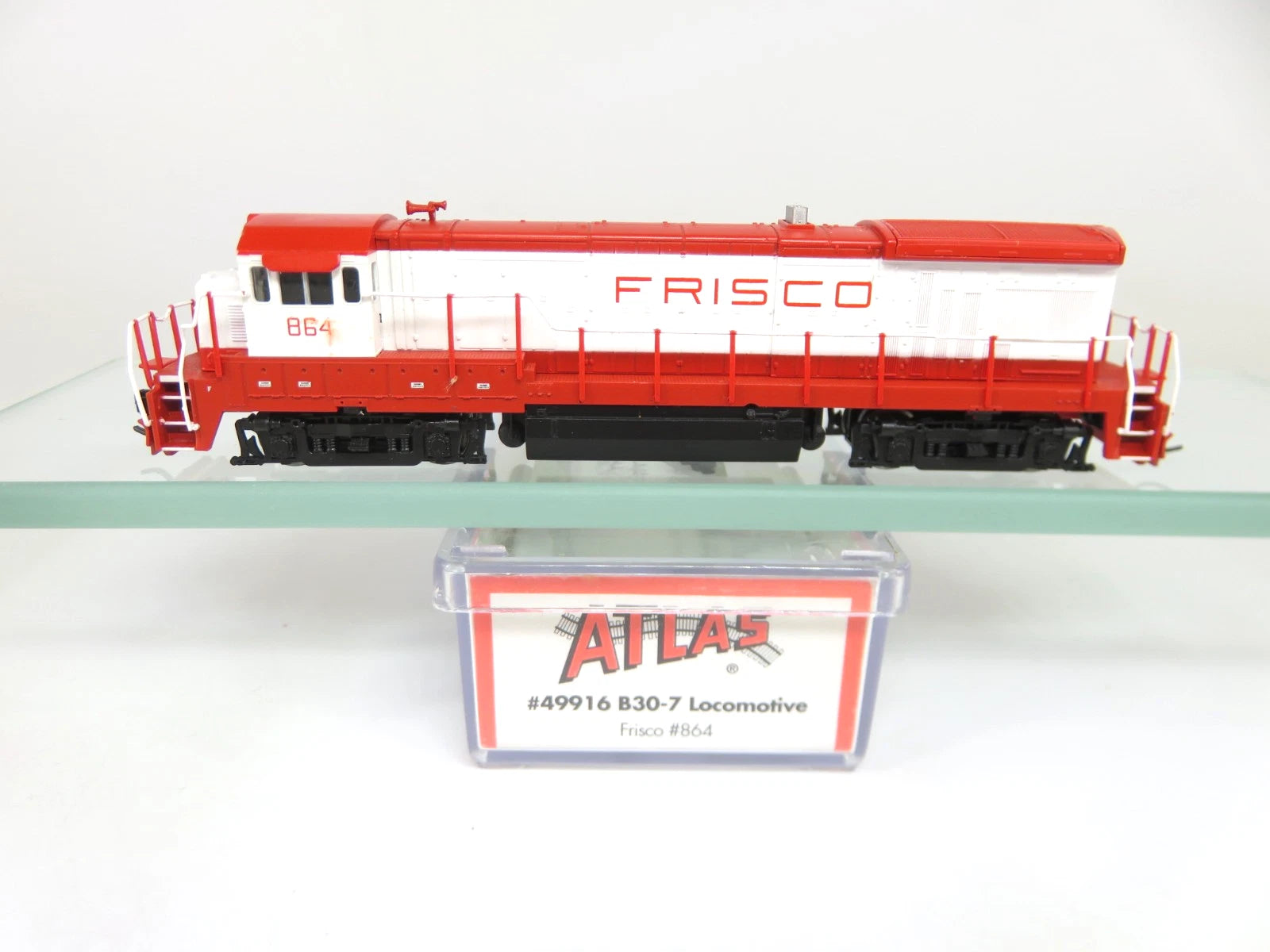 Atlas 49916 N Scale SLSF Frisco GE B30-7 Diesel Locomotive #864 #2 ...