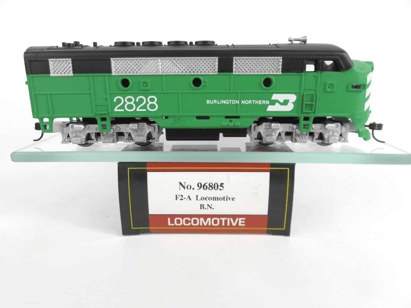 Model Power 96805 HO Scale BN Burlington Northern EMD F2-A Diesel Loco ...