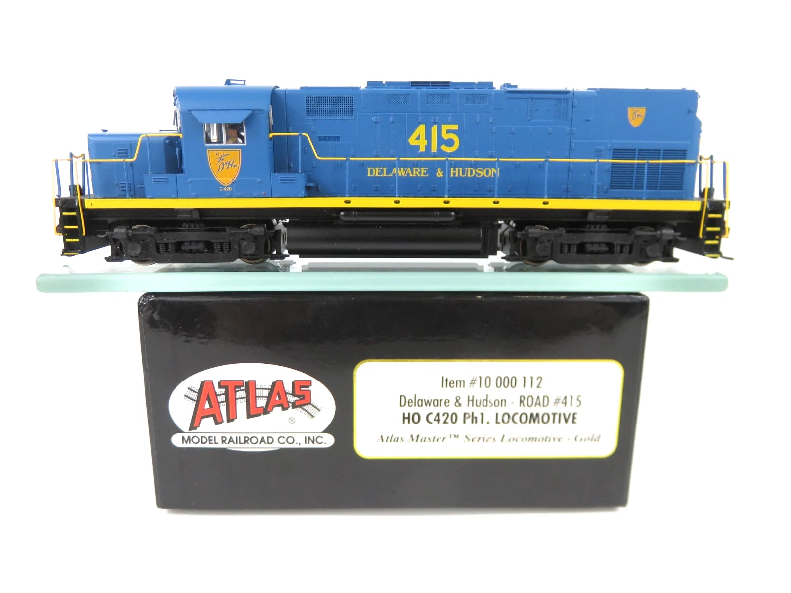 Atlas 10 000 112 HO Scale Delaware Hudson Alco C420 Diesel Locomotive ...