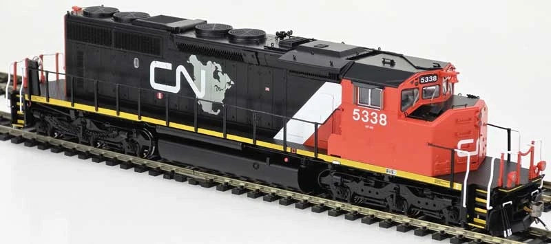 Bowser 25389 HO Scale CN Canadian National GMD SD40-2W Diesel Locomoti ...