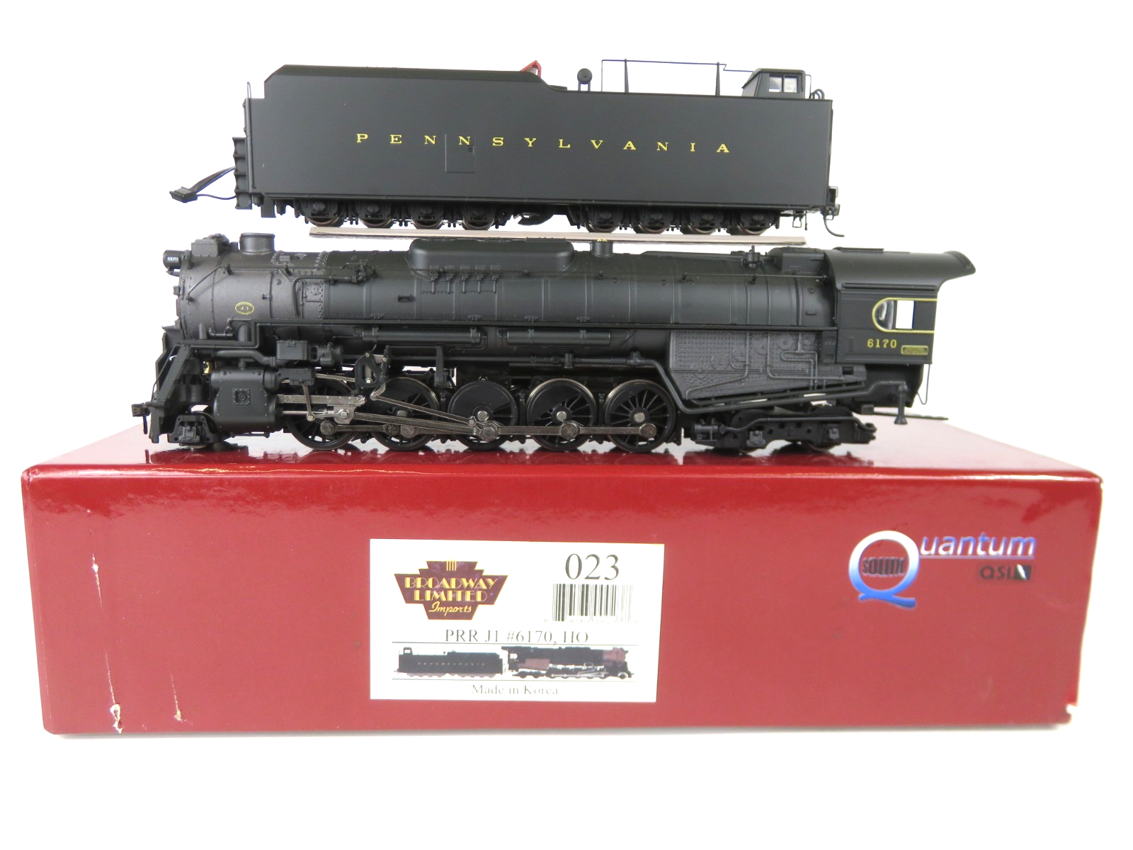 Broadway Limited 023 HO Scale Pennsylvania J1 2-10-4 Steam Locomotive ...