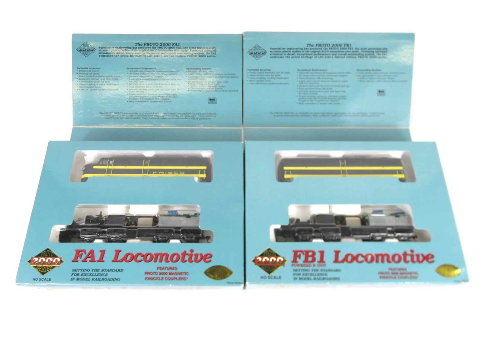 Proto 2000 #23472 HO Scale Frisco SLSF Alco FA1/FB1 Locomotive Set New ...