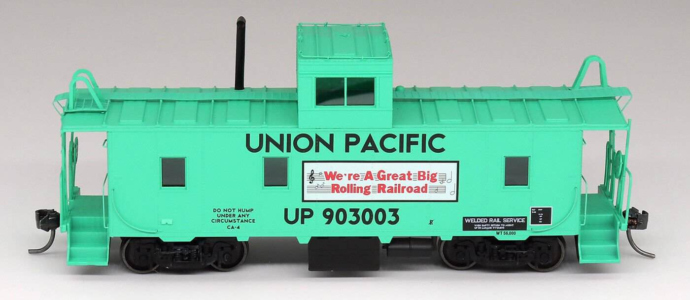 Intermountain CCS1073-01 HO Scale Union Pacific Caboose With Slogan MO ...