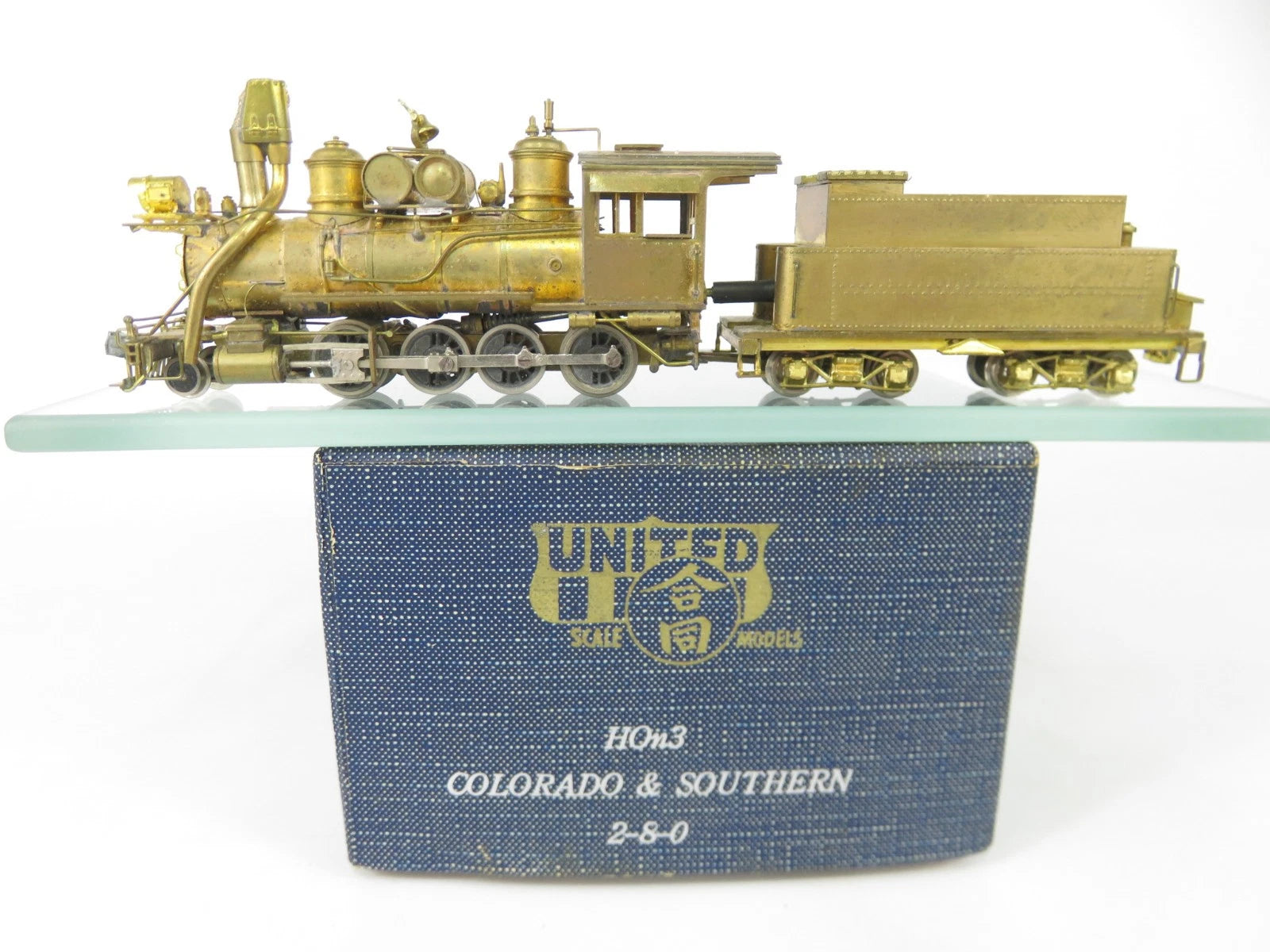 Pacific Fast Mail Brass HOn3 Scale Colorado & Southern 2-8-0 Steam Loc ...