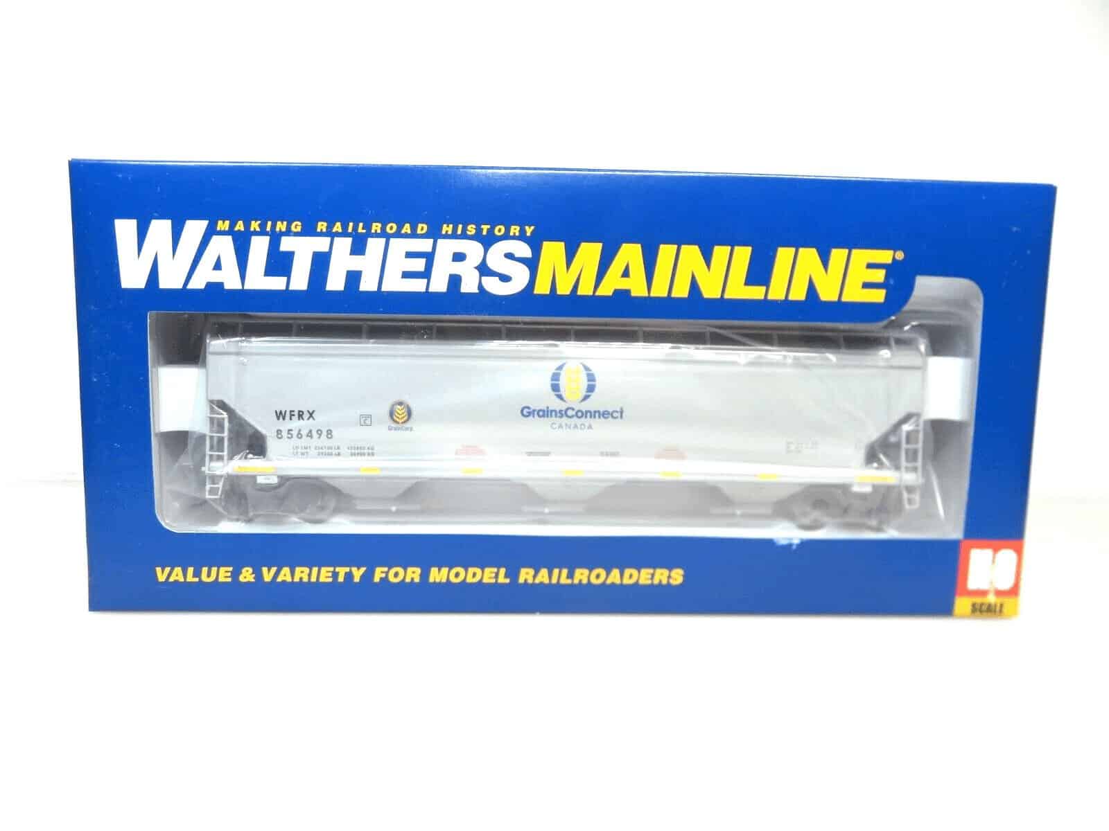 Walthers Mainline 910-7730 HO 60' NSC 5150 3-Bay Covered Hopper Grains ...